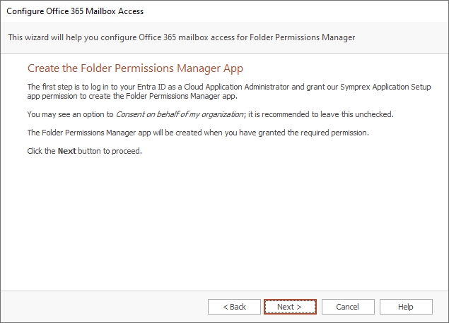 Create the Registered App